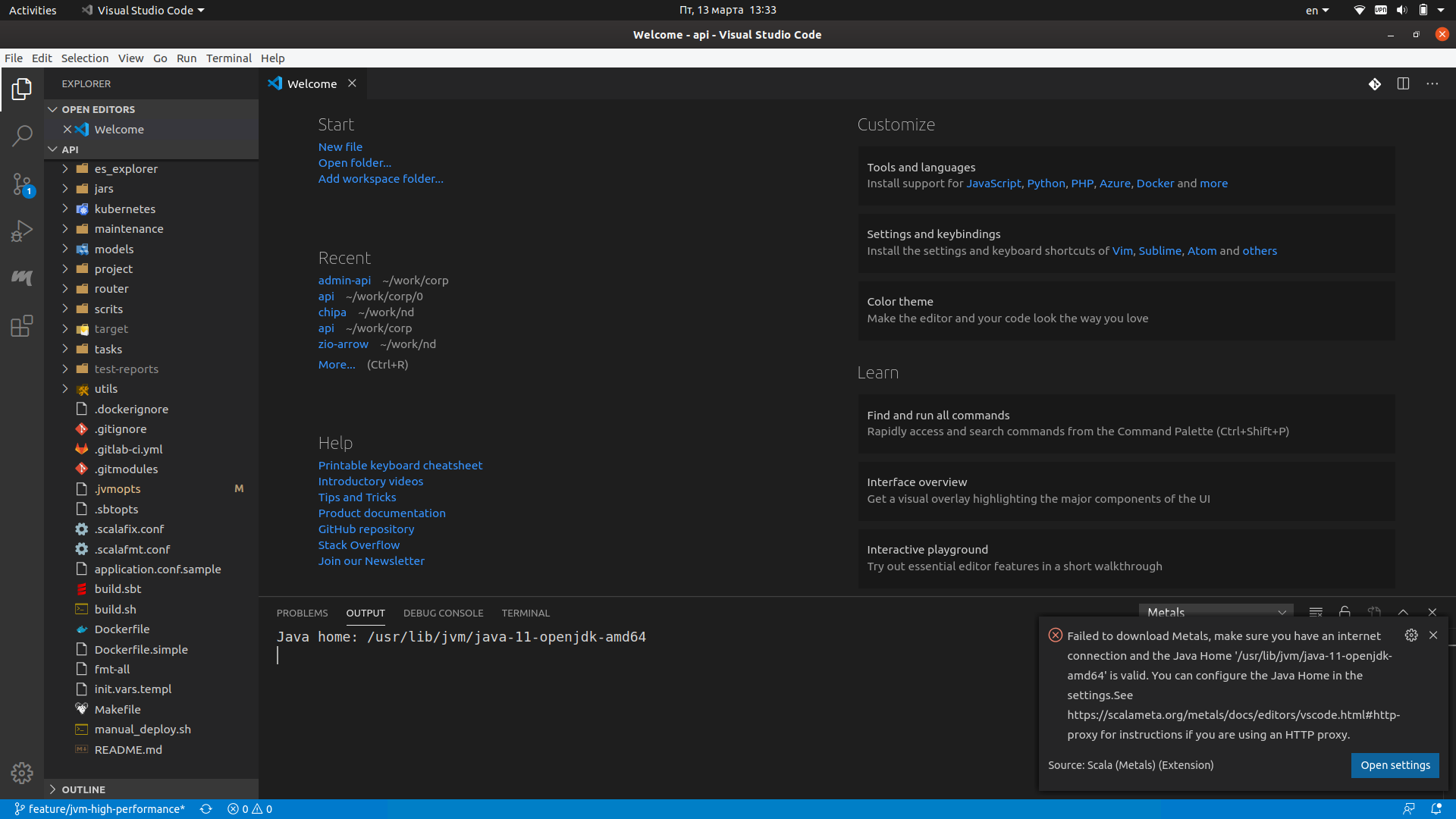 Fails if .jvmopts is present with particular settings · Issue #59 · scalameta/metals ...