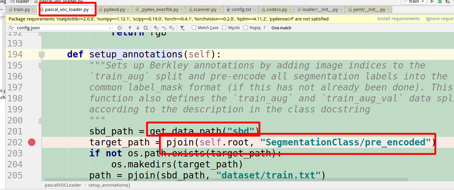 No such file or directory: '/home/gpu_users/meetshah/segdata/pascal/benchmark_RELEASE/dataset ...