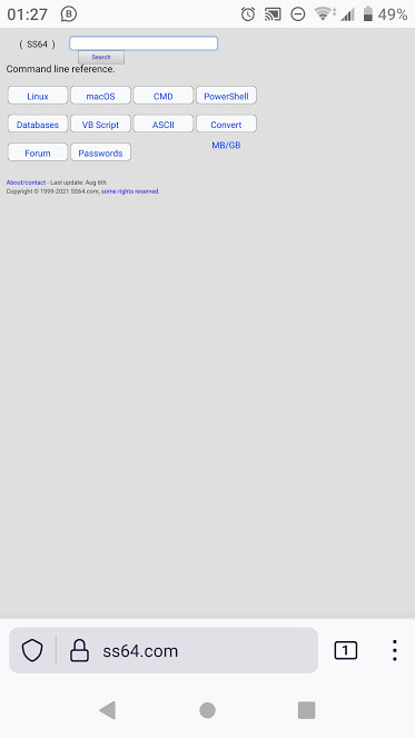 ss64.com - design is broken · Issue #82514 · webcompat/web-bugs · GitHub