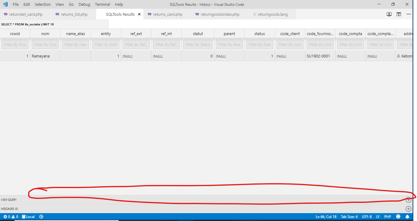 Can't scroll Vertically · Issue #132 · mtxr/vscode-sqltools · GitHub