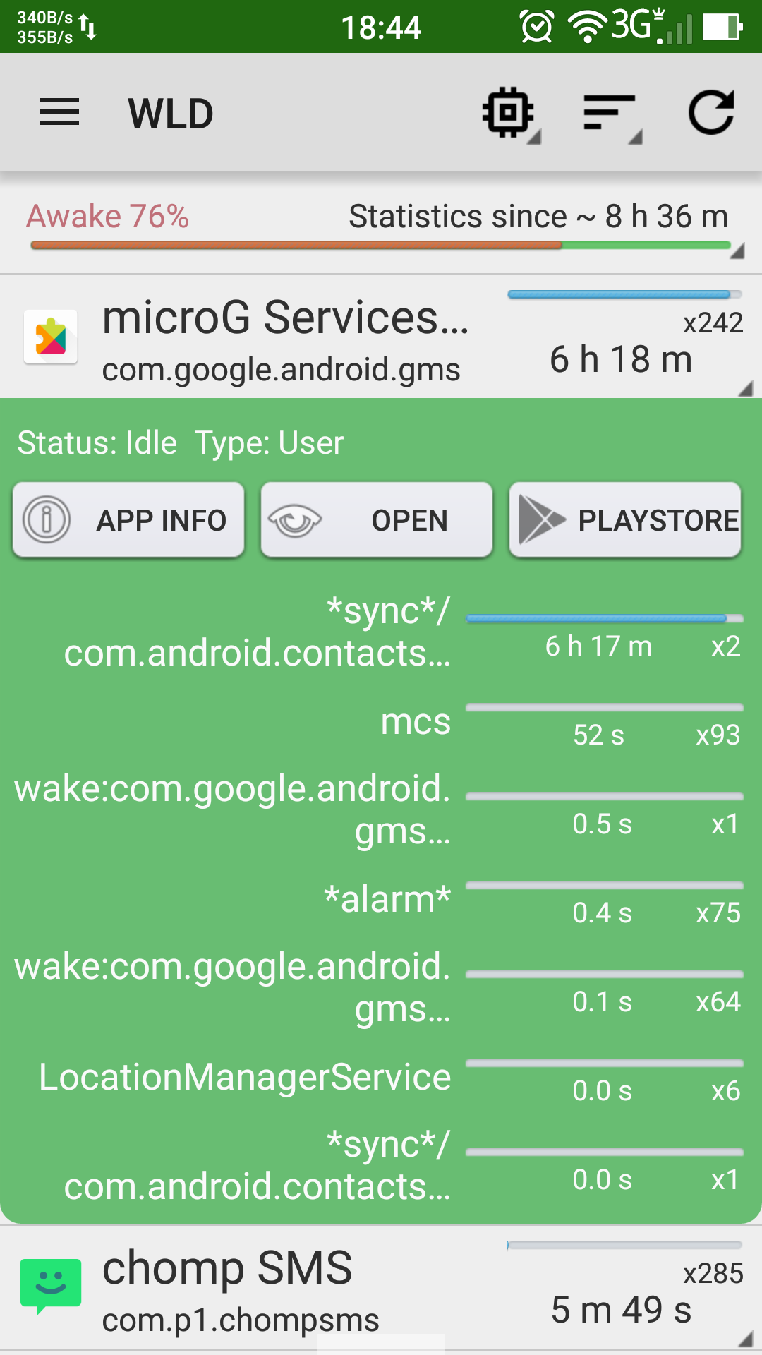 Very high battery drain · Issue #748 · microg/GmsCore · GitHub