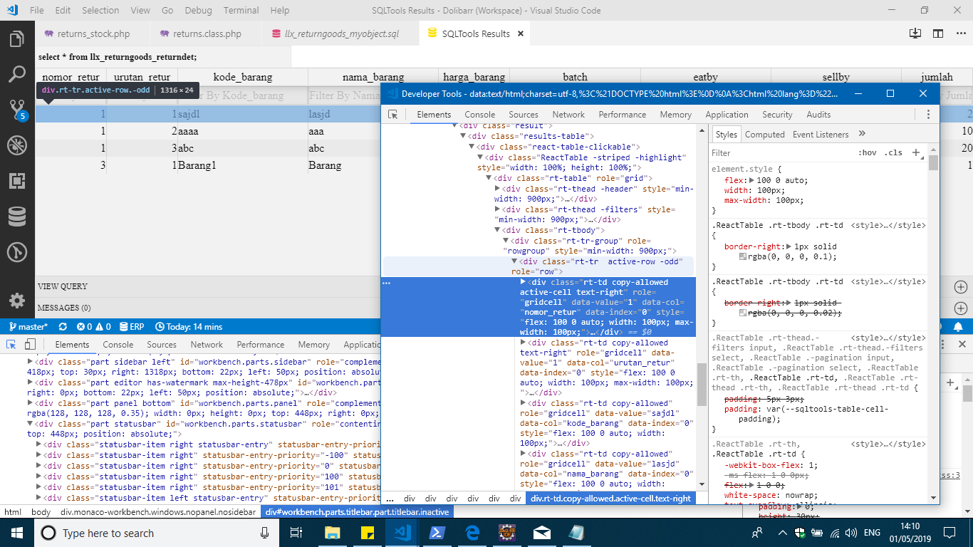 Broken HTML View · Issue #200 · mtxr/vscode-sqltools · GitHub