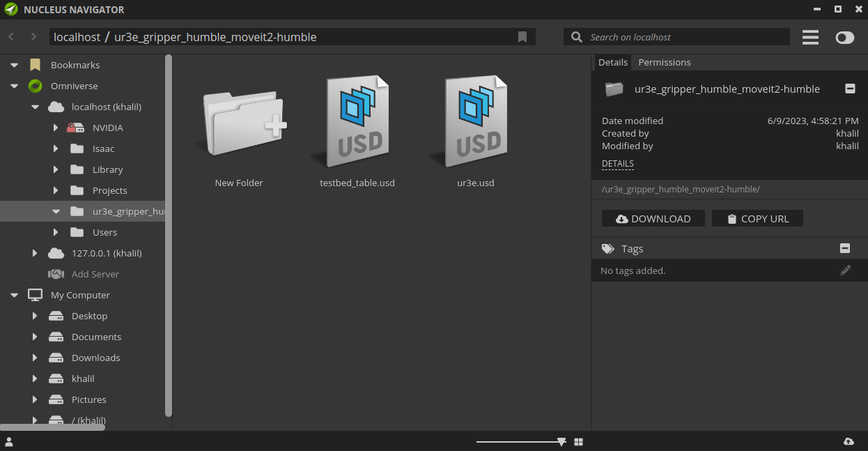 Github Dark404urisaac Sim The Ur3e Gripper Humble Moveit2 Repository Provides 