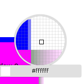 Weak last pixel using 100% sizes, shape-rendering="crispEdges" should be added to the lib ...