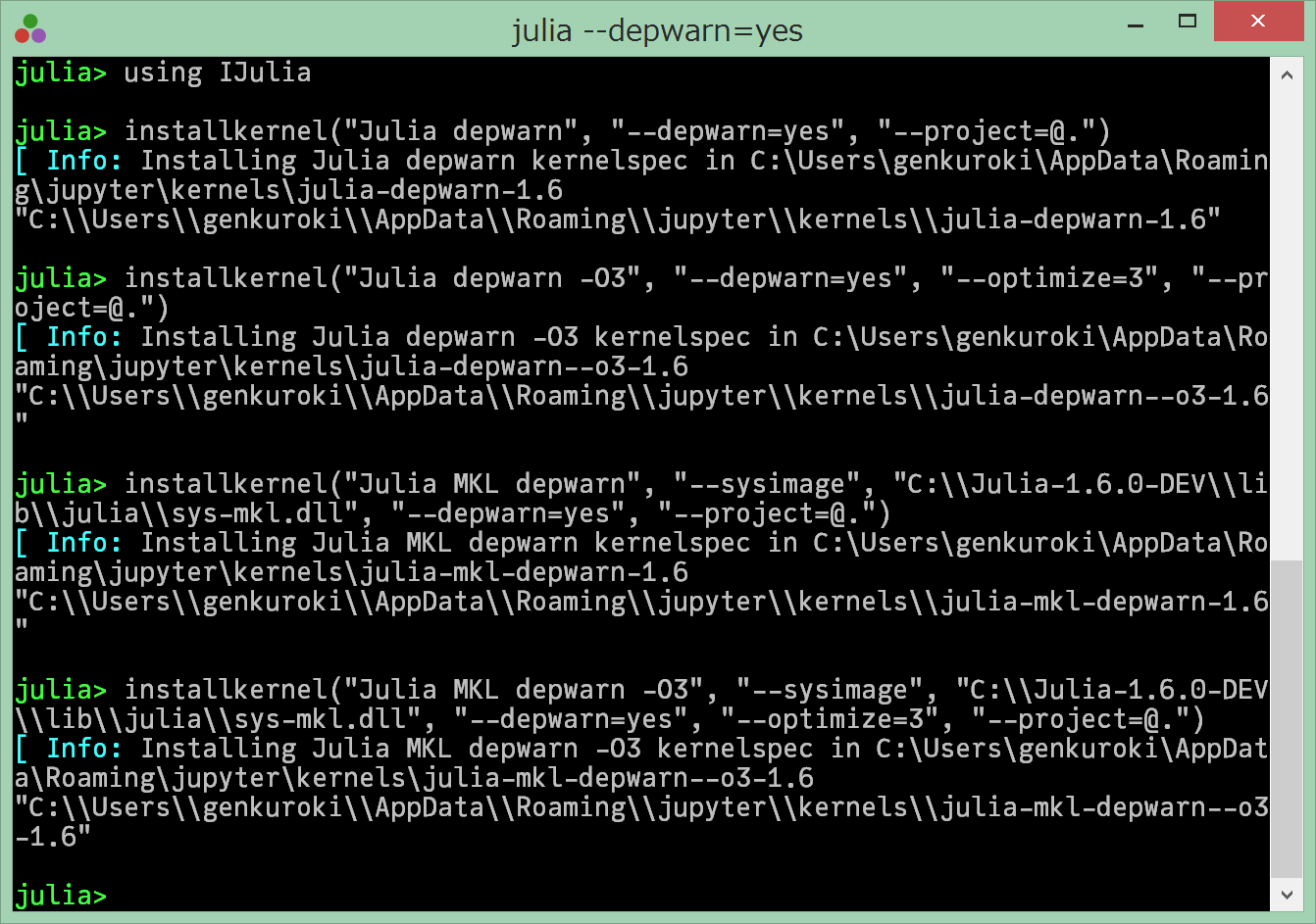 JuliaでMKLを使う方法 · GitHub