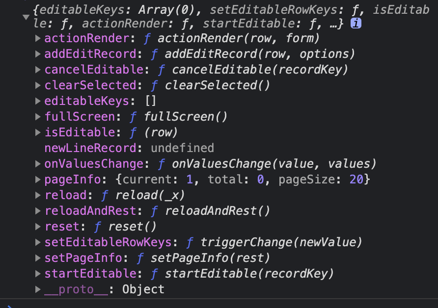 🧐[问题]EditableProTable 搭配 Proform 时，怎么在非编辑模式下删除一行数据 · Issue #2331 · ant-design/pro-components ...