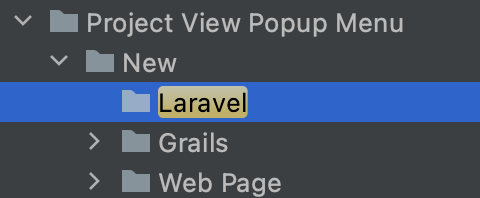 [Feature Request]: Option to exclude plugin menu from New File dialog · Issue #500 · laravel ...