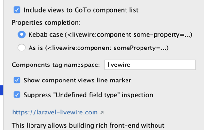 [Bug]: Livewire namespace · Issue #592 · laravel-idea/plugin · GitHub