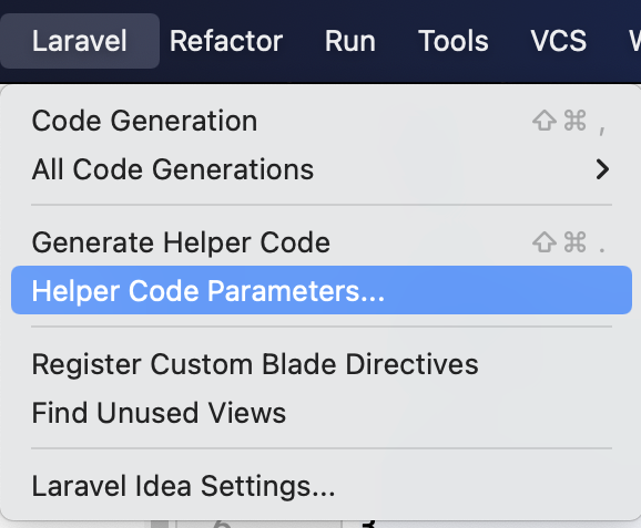 [feature Request] Helper Code For Models In Different Databases · Issue 632 · Laravel Idea