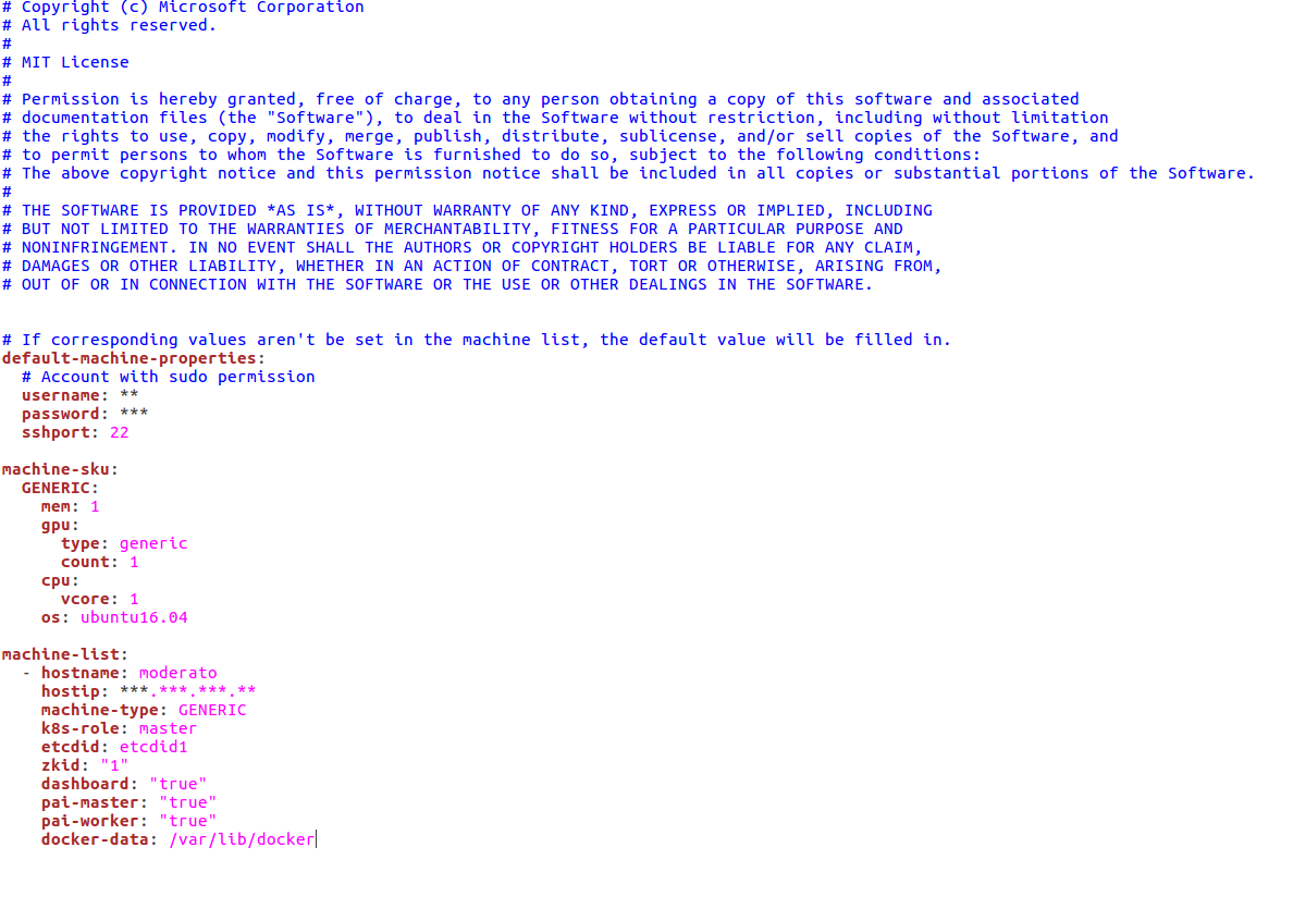 Web cannot be displayed · Issue #2151 · microsoft/pai · GitHub