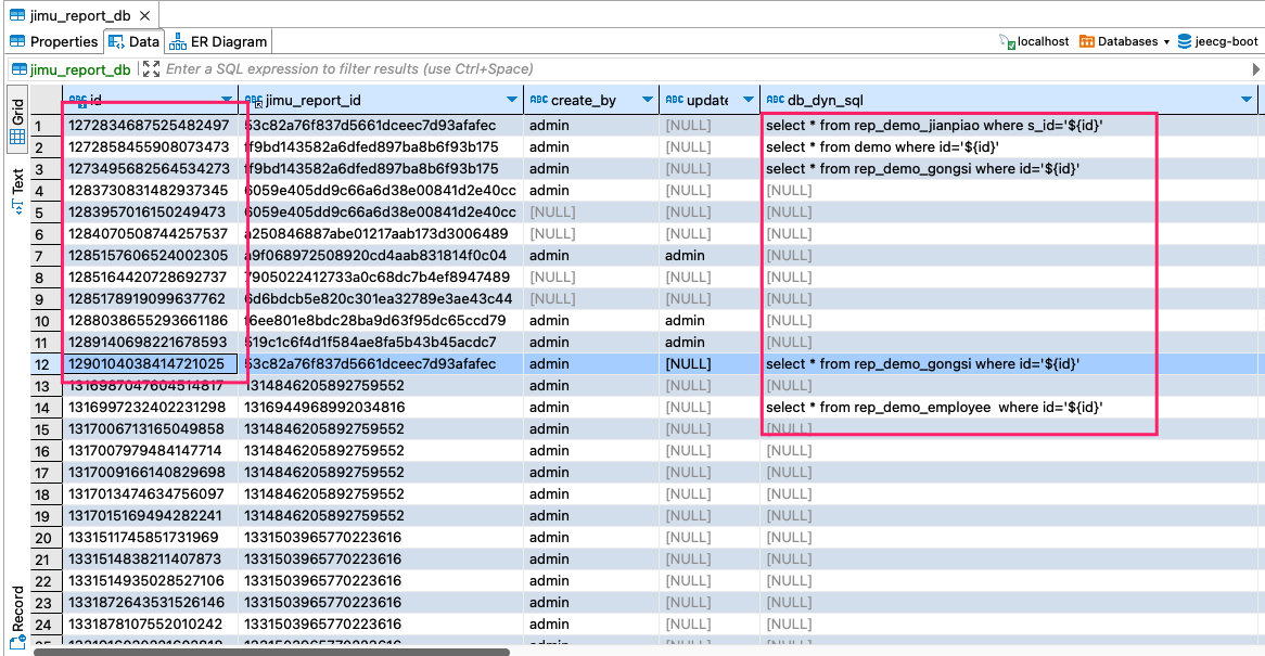 jimureport-spring-boot-starter-1.5.6 sql注入漏洞 · Issue #4734 · jeecgboot/JeecgBoot · GitHub