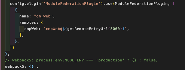 Umi 3 开启webpack5 使用 Module Federation 遇到的一些问题 · Issue #6753 · umijs/umi · GitHub