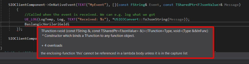 Receive Event · Issue #233 · getnamo/SocketIOClient-Unreal · GitHub