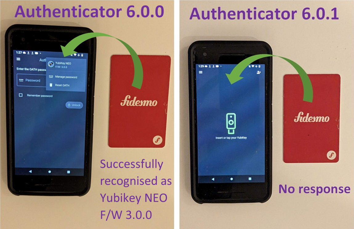 [Android] Fidesmo card not recognised after PR #820 merge (6.0.1 and later) · Issue #899 ...