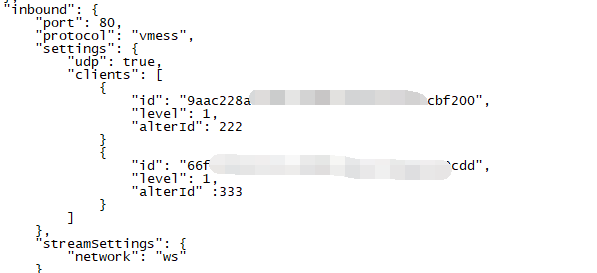 v2ray配置多用户失败，只有第一个好用，不知道为什么？如图 · Issue #1060 · v2ray/v2ray-core · GitHub