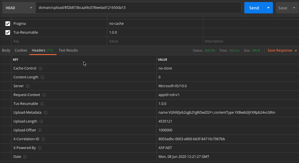 404 Error on PATCH requests using a custom chunk size · Issue #91 · tusdotnet/tusdotnet · GitHub