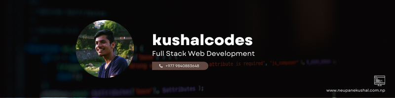 kushalcodes (Kushal Neupane) · GitHub