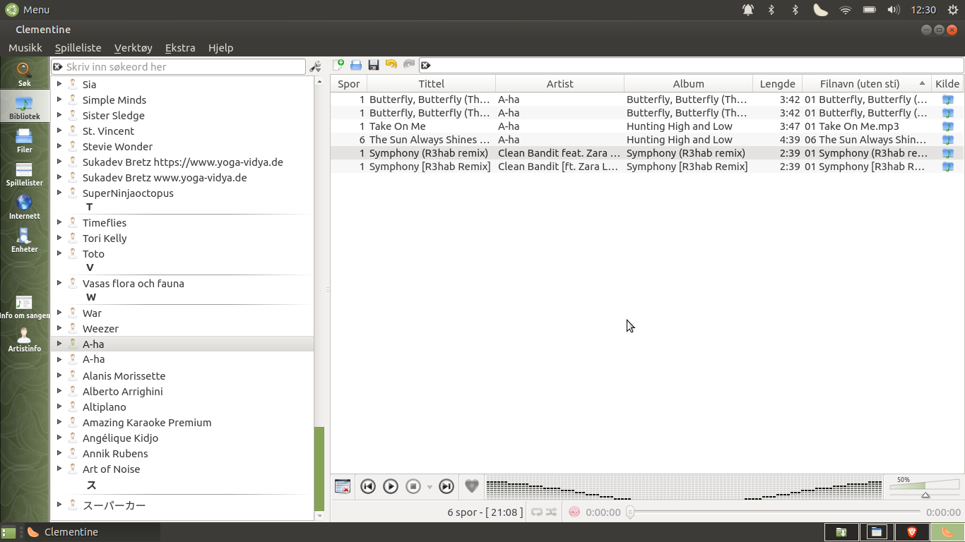 A gets sorted to the end of the alphabet · Issue #6734 · clementine-player/Clementine · GitHub