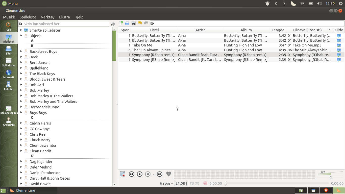 A gets sorted to the end of the alphabet · Issue #6734 · clementine-player/Clementine · GitHub