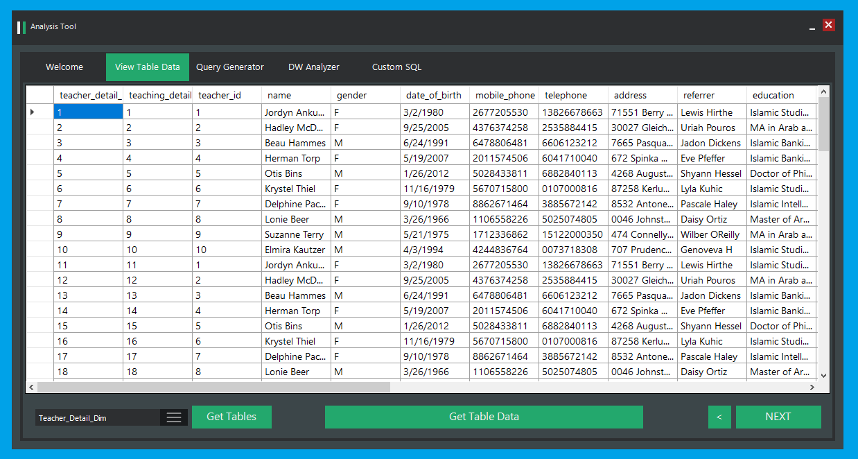 GitHub - omarqazidev/data-warehouse-tool-suite: A Data Warehouse Tool Suite