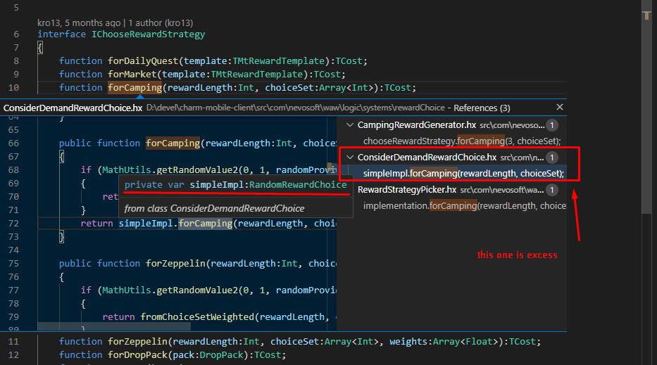 inaccurate behaviour of find references · Issue #470 · vshaxe/vshaxe · GitHub