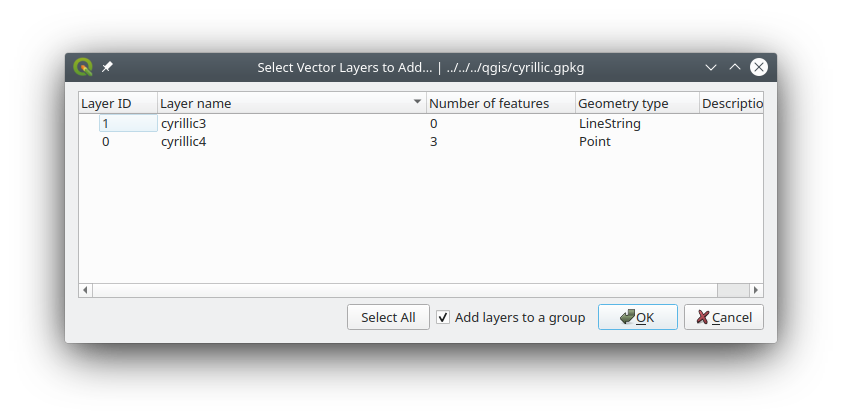 Unifiy the appearance of "Select All" and "Deselect All" button across QGIS interface · Issue ...