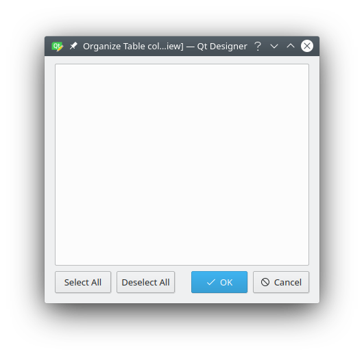 Unifiy the appearance of "Select All" and "Deselect All" button across ...