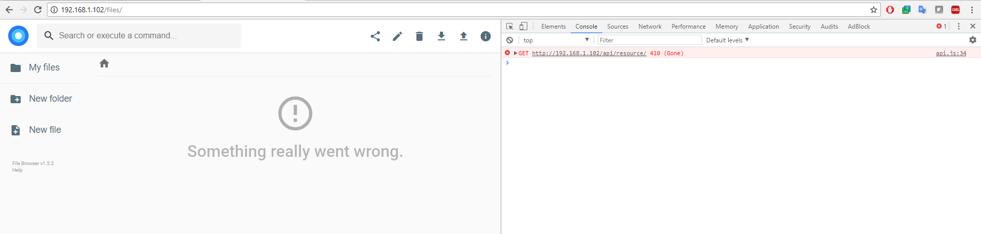 Unable to use "/" as scope on linux · Issue #356 · filebrowser/filebrowser · GitHub
