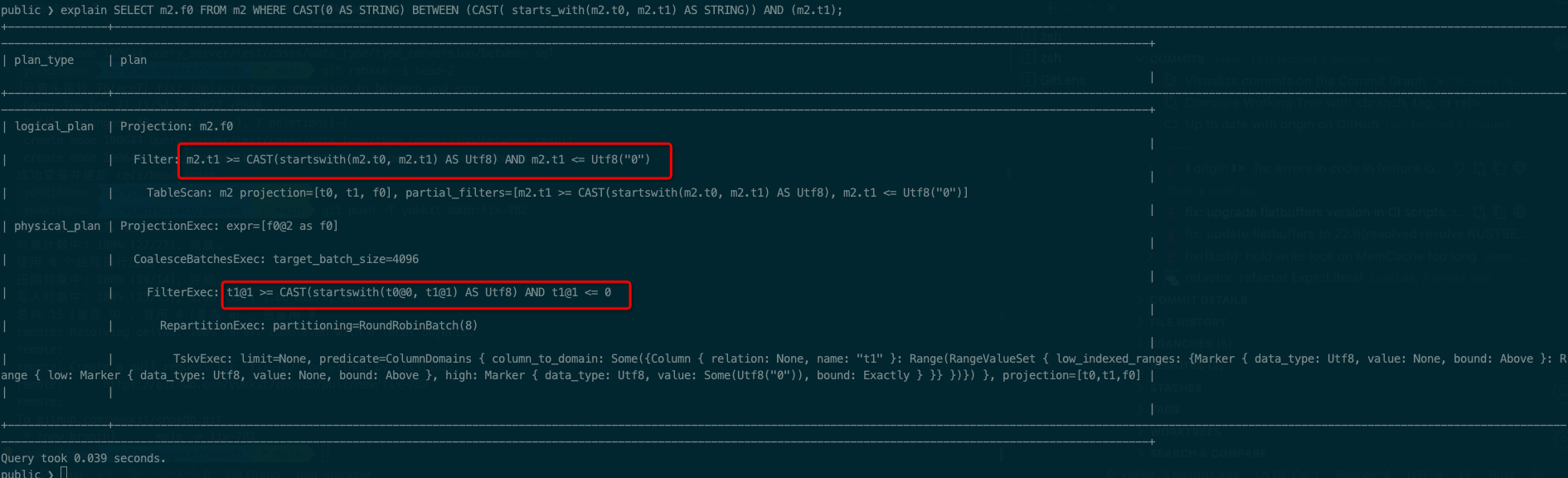 [Bug] generate invalid between and expr in type conversion optimize rule · Issue #807 · cnosdb ...