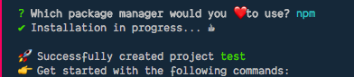 Implement a Progress when installing packages · Issue #399 · nestjs/nest-cli · GitHub