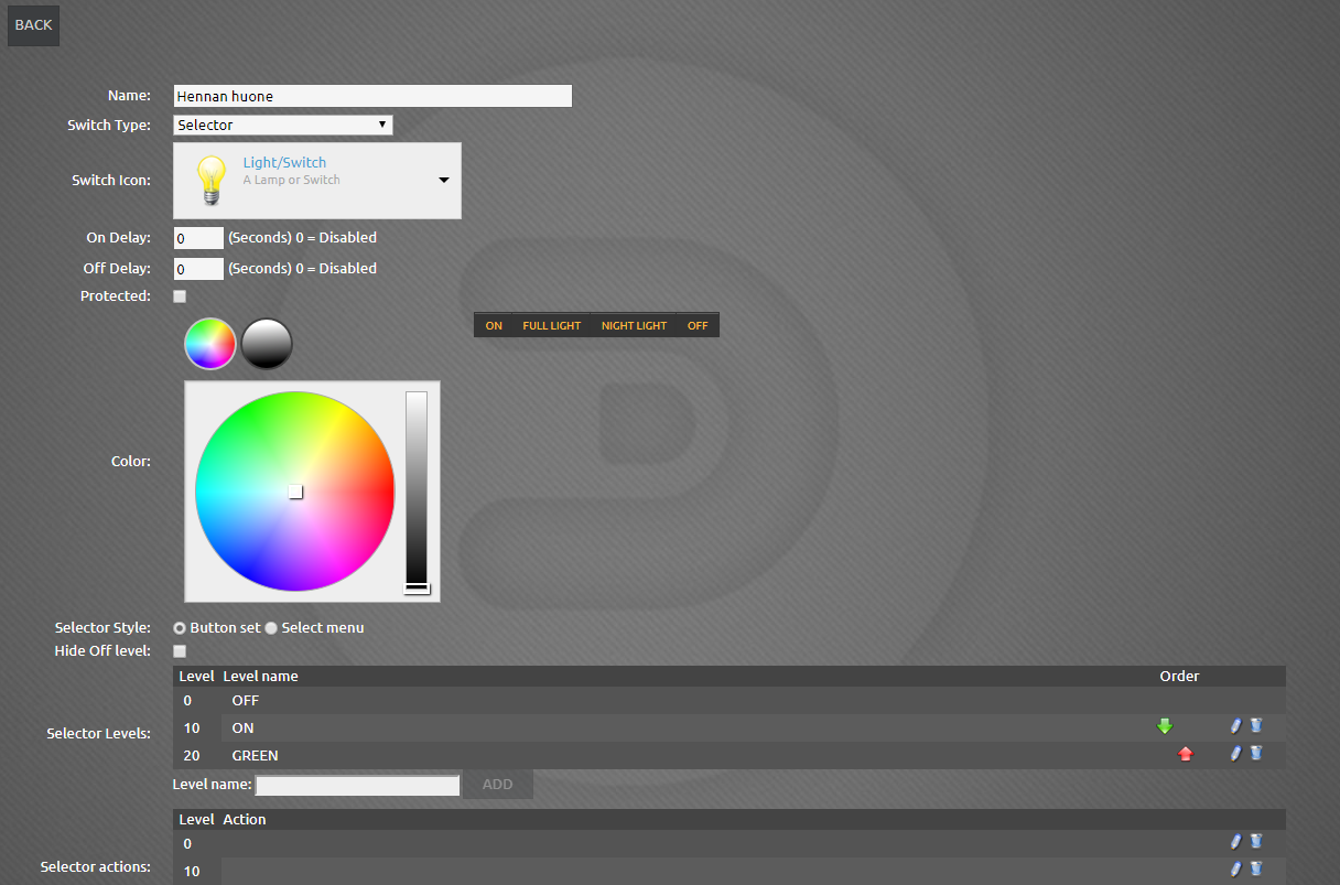 Selector Icon And Text Not Updating · Issue 2786 · Domoticz Domoticz · Github