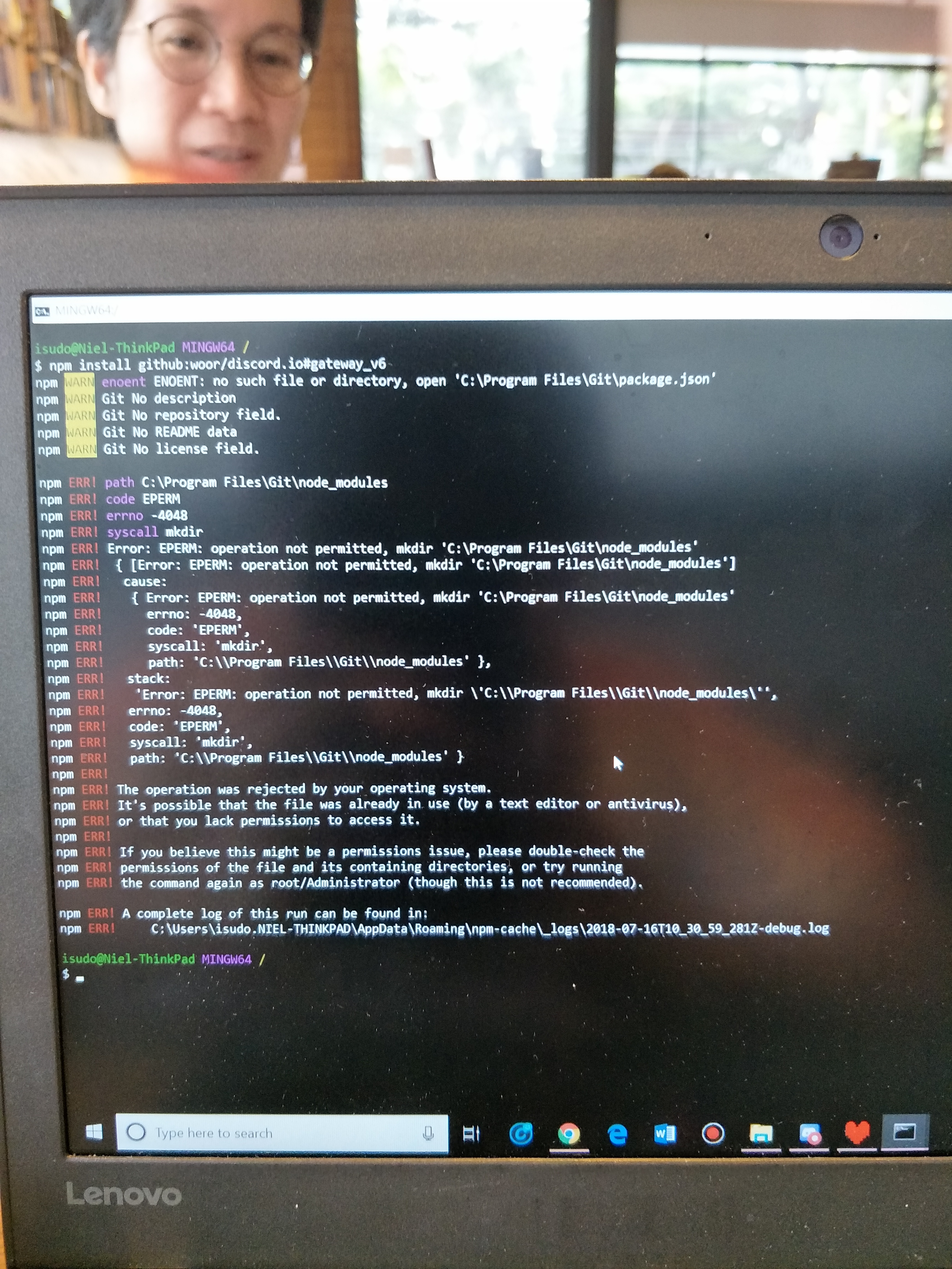 Installing Npm Install Woorgatewayv6 Save And Found The Error · Issue 135