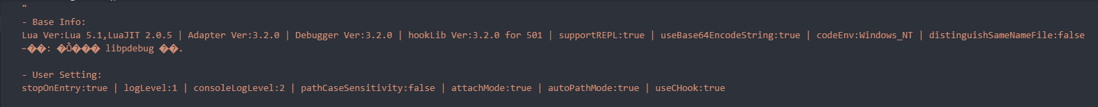 中文编码问题 · Issue #135 · Tencent/LuaPanda · GitHub