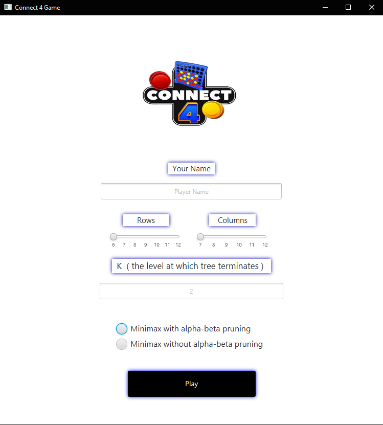 GitHub - MostafaAhmed660/Connect-4-Ai-agent