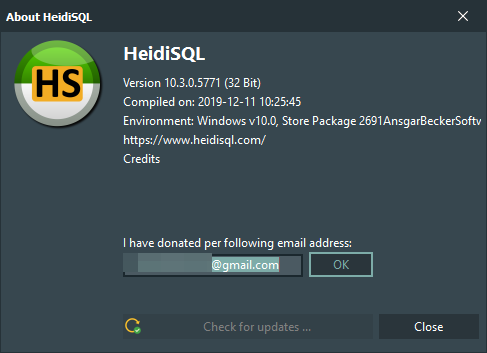 Save current DB in HeidiSQL when switched to DB, not when closing HeidiSQL · Issue #983 ...