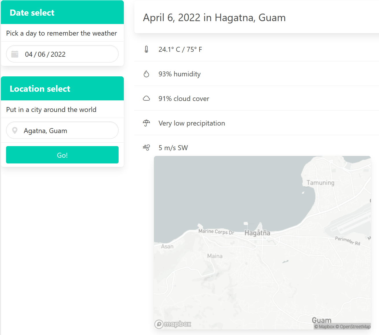 GitHub - abel-baker/weather-by-day