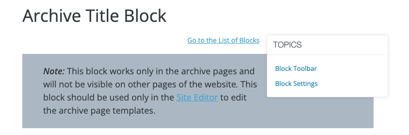 Helphub Archive Title · Issue 249 · Wordpressdocumentation Issue Tracker · Github 