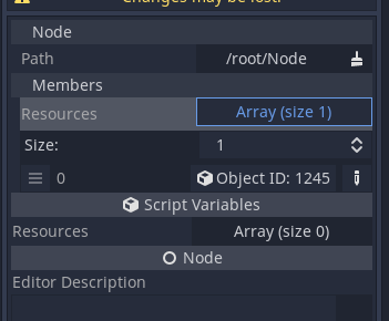 Editing an array in running game using inspector causes references to be replaced by ...
