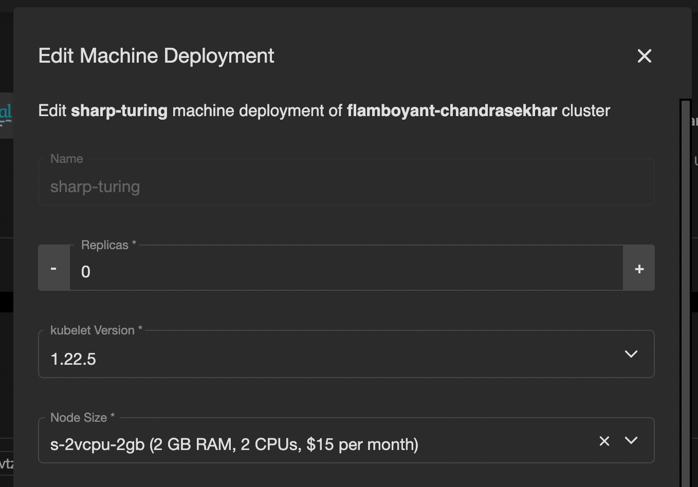 Edit machine deployment does not load all the data · Issue #4029 · kubermatic/dashboard · GitHub