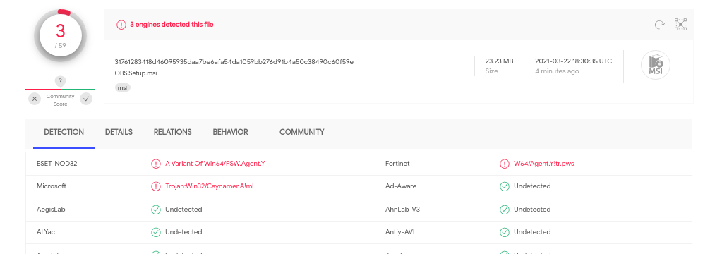 [SCAM] Public scammers? · Issue #4383 · obsproject/obs-studio · GitHub