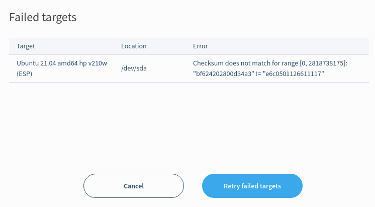 Checksum Does Not Match · Issue 3526 · Balena Ioetcher · Github 4797