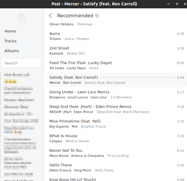 FR: Current song shadow not visible · Issue #146 · jpochyla/psst · GitHub