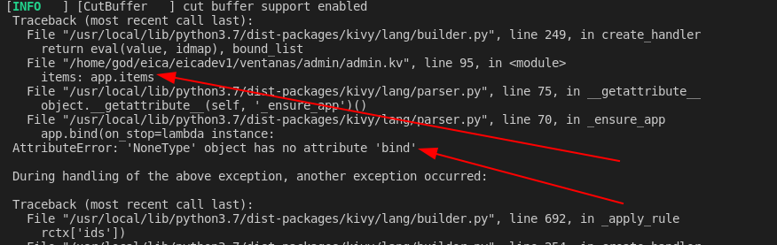 When Using App From A Kv File Attributeerror Nonetype Object Has No Attribute Bind