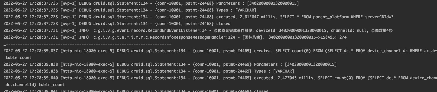 无法获取录像回放列表 · Issue #495 · 648540858/wvp-GB28181-pro · GitHub
