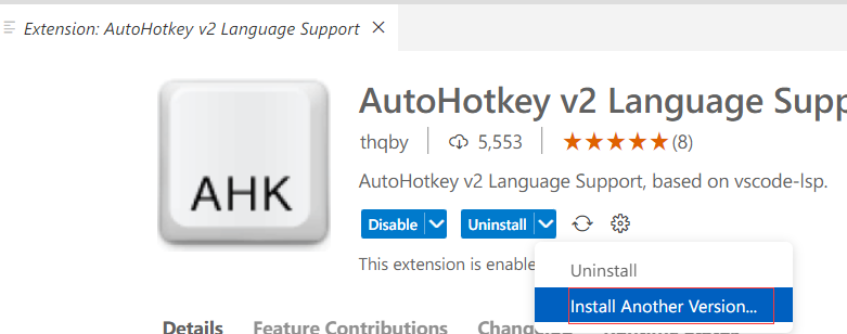 Extension crashes when opening any project · Issue #199 · thqby/vscode-autohotkey2-lsp · GitHub