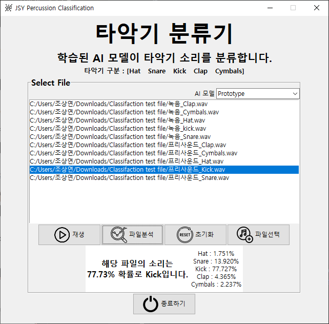 GitHub - JoSangYeon/Audio_Classifier_Project: Audio Classification(with ...