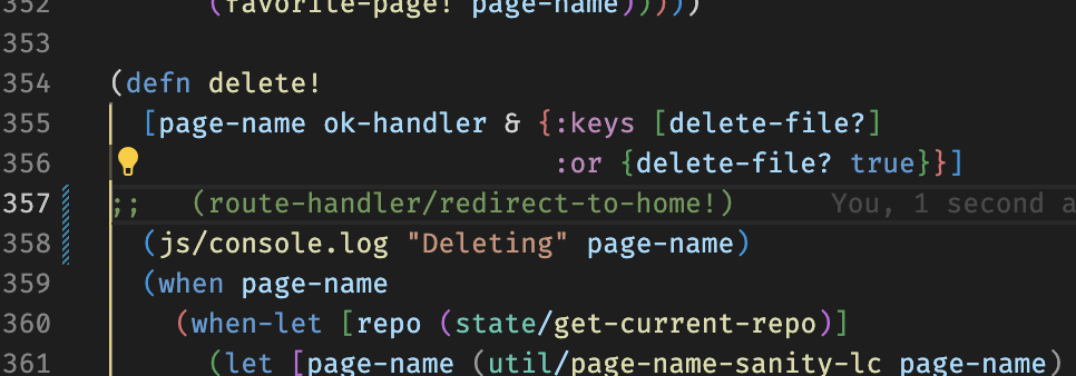 After I delete the article in "all pages", it return to the journals. I want to stay on the "All ...