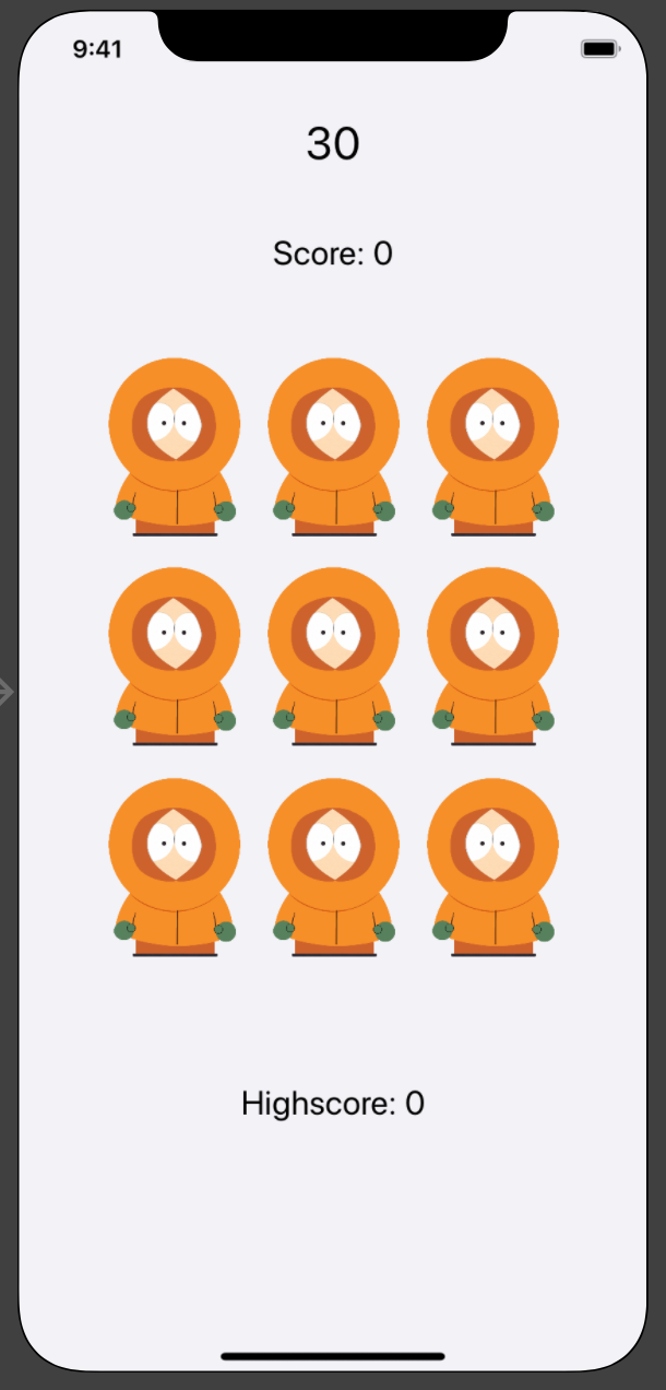 GitHub - oguzhanbekir/catch-the-kenny-game: Mobile application game