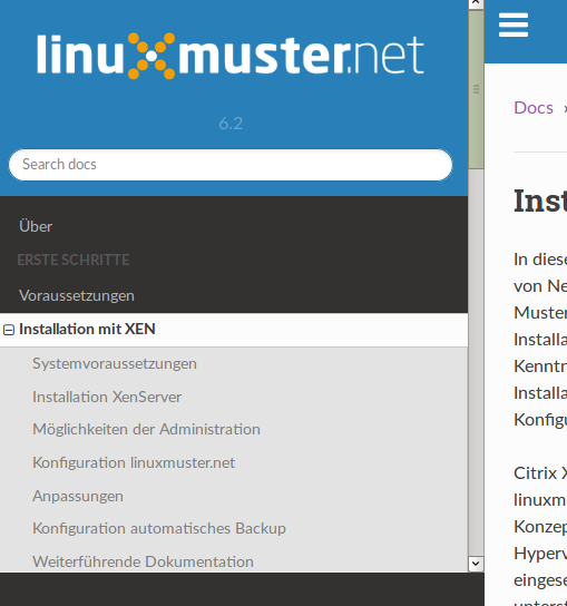 adapt read-the-docs template (for v7 especially) · Issue #139 · linuxmuster-docs/main · GitHub