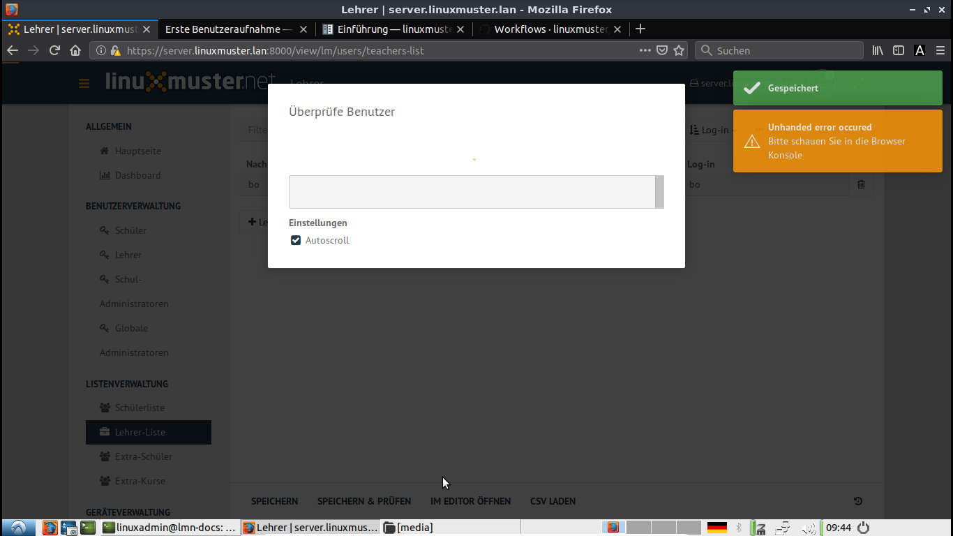 Can't add a student with unicode chars · Issue #69 · linuxmuster/linuxmuster-webui7 · GitHub
